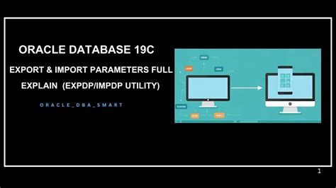 Export And Import Parameters Full Explain Expdpimpdp In Oracle Database 19c Part 1 Youtube