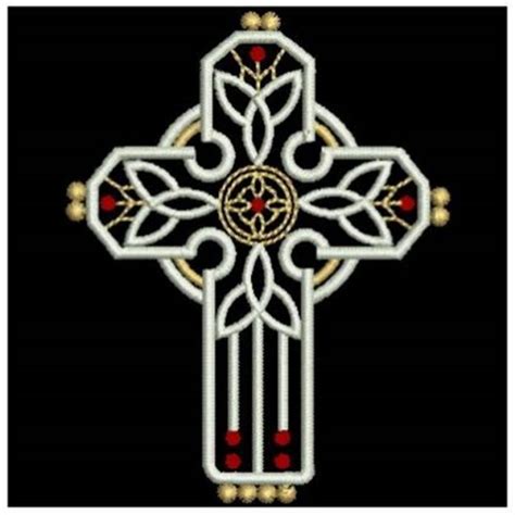 Celtic Knots Cross Machine Embroidery Design Embroidery Library At