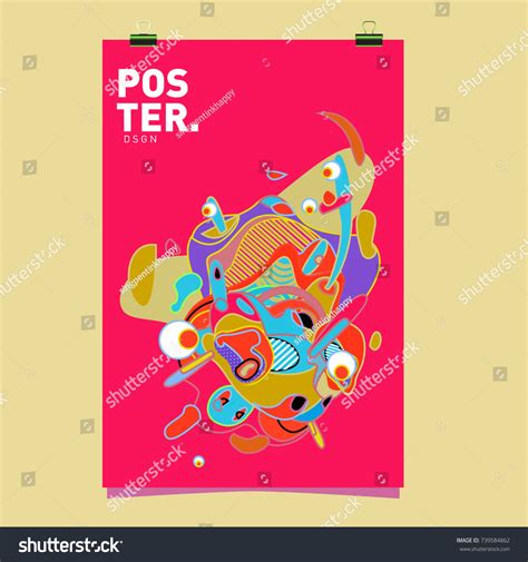 Abstract Colorful Curvy Liquid Cover Poster Stock Vector Royalty Free 739584862 Shutterstock