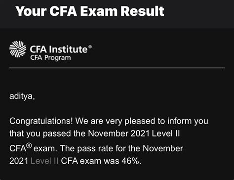 Immensely Elated And Grateful To Be 2 3 Down In This Incredible Journey Of The Cfa Program A