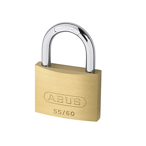 Abus 55 60 60mm Brass Padlock Ray Grahams Diy Store