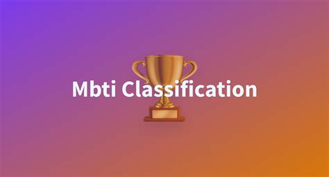 Mbti Classification A Hugging Face Space By Robookwus