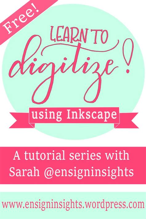 Tutorial Digitize In Inkscape For Free Part 1