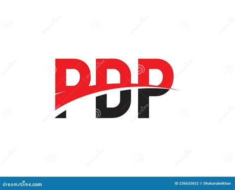 Pdp Letter Initial Logo Design Vector Illustration 236635652