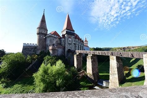 Corvinilor Castle Also Huniazis Or Hunedoara Castle Editorial Photo