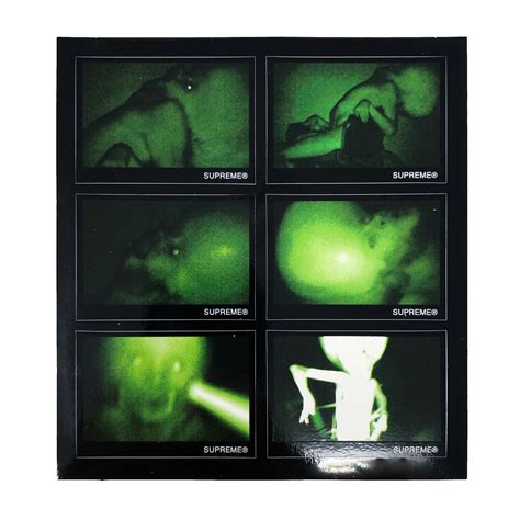 Supreme Rubber Johnny Chris Cunningham Alien Sticker Soleygrail