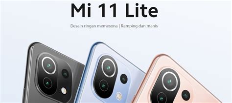 Spesifikasi Harga Xiaomi Mi 11 Lite Di Indonesia Oktober 2025