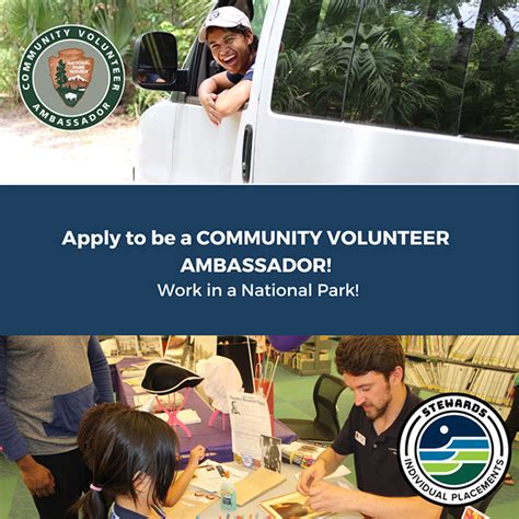 Apply To Be A Community Volunteer Ambassador And Work In A National Park