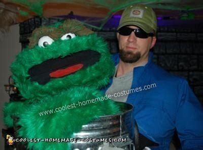 Coolest Diy Oscar The Grouch Halloween Costume