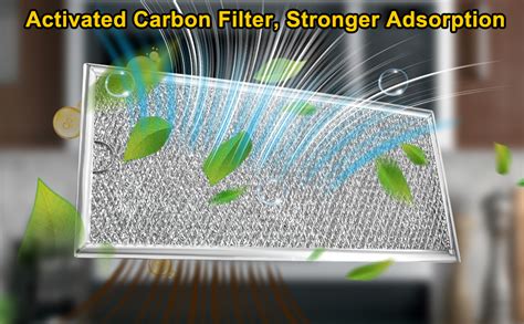 Charcoal And Grease Filter Fit For Ge Microwave Oven