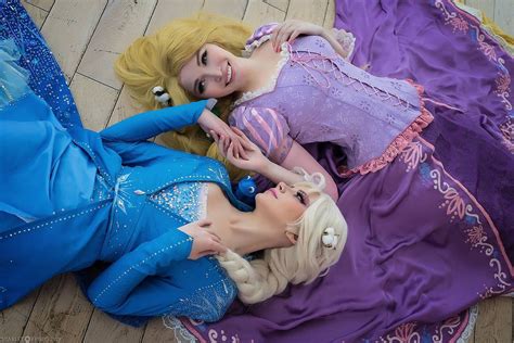 Elsa And Rapunzel [ Frozen X Tangled ] 7 By Alexandregrondin On Deviantart