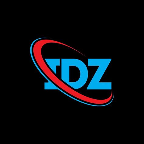 Idz Logo Idz Letter Idz Letter Logo Design Initials Idz Logo Linked With Circle And Uppercase