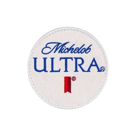 Michelob Ultra Beer Logo Embroidered Velcro Patch In The Bag Cornhole
