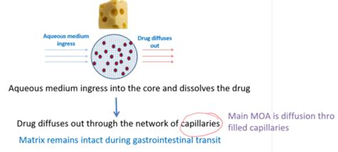 Diffusion Controlled Modified Release Systems Flashcards Quizlet