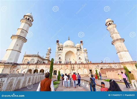 Bibi Ka Maqbara Tomb Of Aurangzeb`s Wife Editorial Photo