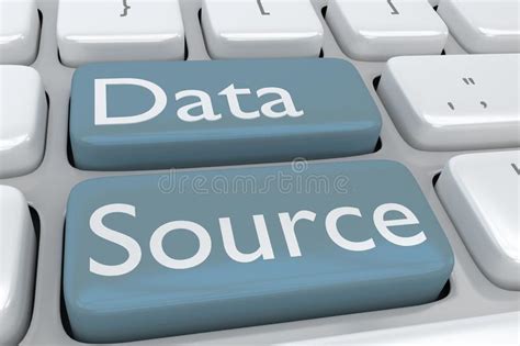Data Source Concept Stock Illustration Illustration Of Development
