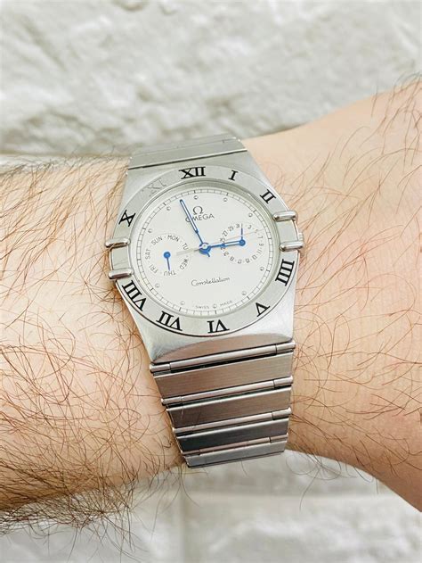 Mens Omega Day Date Constellation Watch Stainless Steel For Sale At