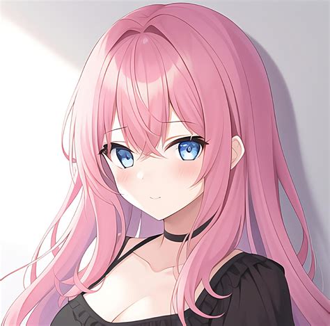Girl With Pink Hair By Krzychumen On Deviantart
