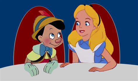 Pinocchio And Alices Date By Maxgoudiss On Deviantart