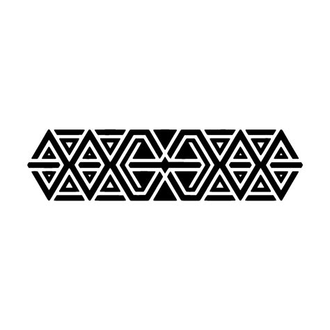 Geometric Tribal Pattern Minimalist Hexagon 67788053 Vector Art At Vecteezy
