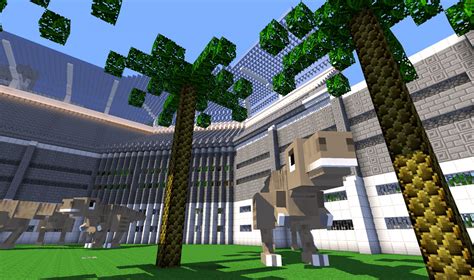 Jurassic World Map Isla Nublar V1 Minecraft Dinosaurs Minecraft
