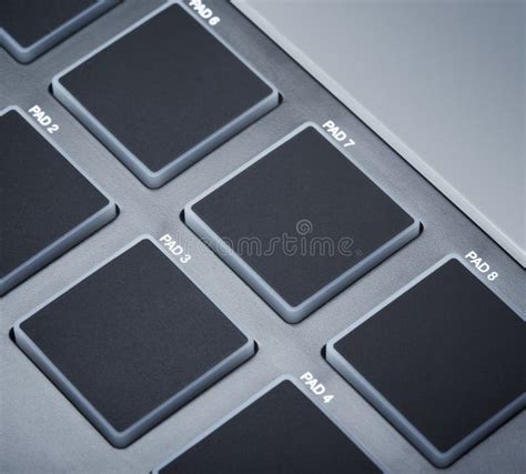 Midi Keyboard Pads Stock Image Image Of Midi Electric 28752289
