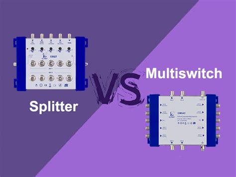 The Difference Between Splitter And Multiswitch