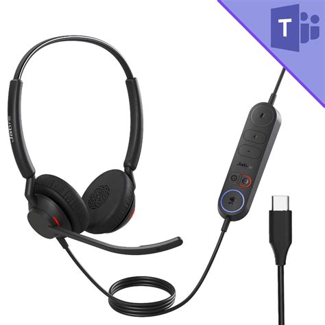 Jabra Engage 40 Stereo Corded Usb C Headset With Inline Link Controller