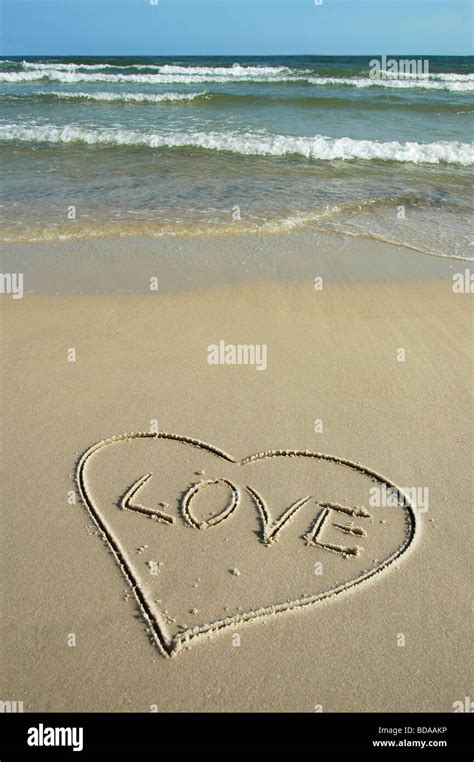 Romantic Beach Heart