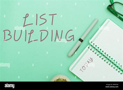 Text Caption Presenting List Building Business Overview Database Of