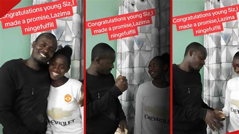 Kcse Kenyan Man Wows Younger Sister After Handing Her Money For