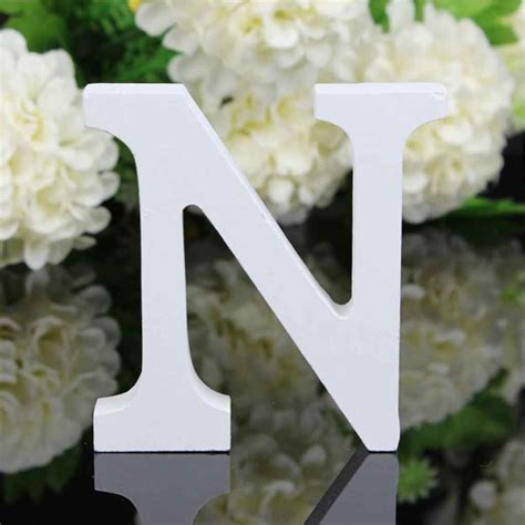 26 Large Wooden Letters Alphabet Wall Hanging Wedding Party Home Shop