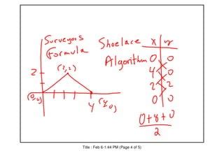 APCS Shoelace Algorithm PDF