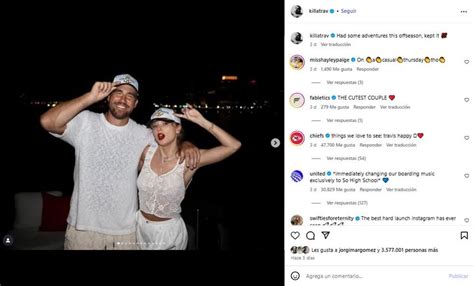 Taylor Swift Y Travis Kelce Rompen Récord En Instagram Con Anuncio De Compromiso