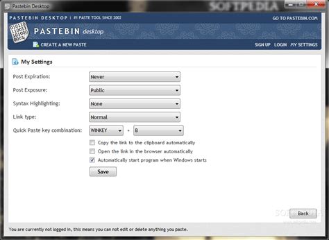 Pastebin Desktop Download Free Windows 11 Softpedia