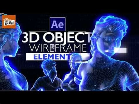 After Effects: 3D wireframe | Tutorial, fast & easy! #3dobjects - YouTube in 2025 | After ...