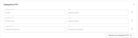 Configurando Os Cabeçalhos Do Meu Webhook Openpix Developers