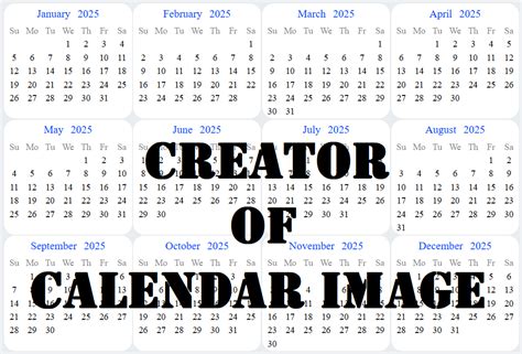 ระบบสร้างปฏิทิน Coci Creator Of Calendar Image