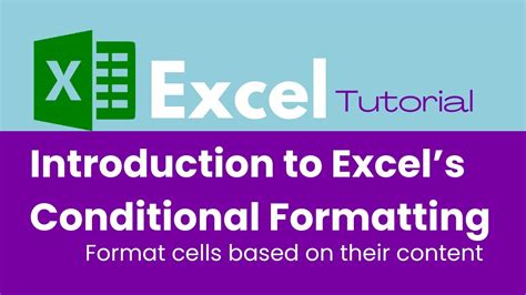Master Conditional Formatting In Excel Data Bars Icon Sets Custom Rules And More Youtube