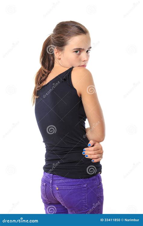 Girl Looking Back