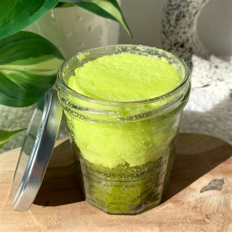 Gommage Corporel Mojito Au Sucre Et Beurre De Karité Maisonsiana