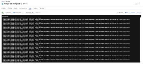 [bitnami mongodb] pods is forbidden user system serviceaccount dba