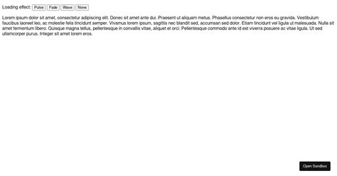Skeleton Text Codesandbox
