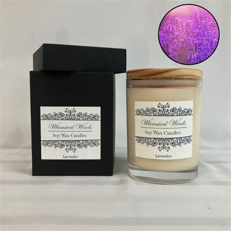 Lavender Scented Candle