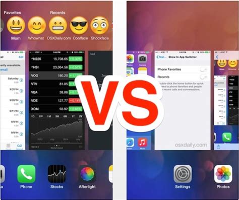 Hide Contacts And Faces From The Multitasking App Switcher In Ios 8