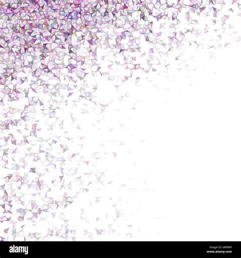 Chaotic Triangle Mosaic Vector Background Design Stock Vector Image