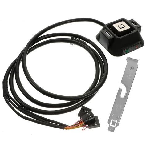 Pc Power Button Extension External Desktop Computer Case Motherboard