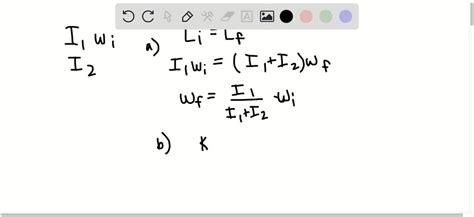 solved a disk with moment of inertia i1 rotates about a frictionless