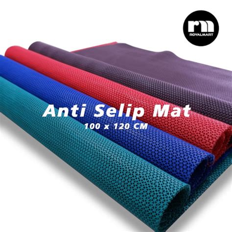 Jual Karpet Keset Karet Pvc S Type Anti Slip Meteran Rumah Tangga Dan Usaha Hitam Shopee