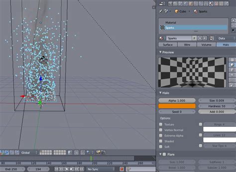 Properties How To Change Particle Size Blender Stack Exchange